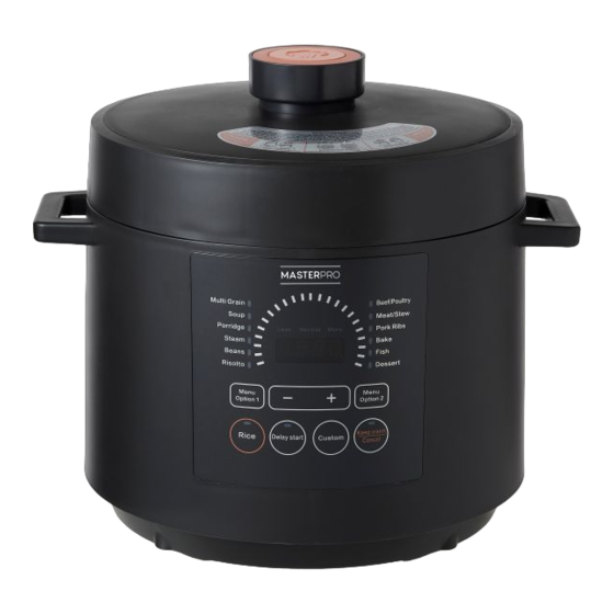 MASTERPRO MPCOOKER MANUAL Pdf Download | ManualsLib