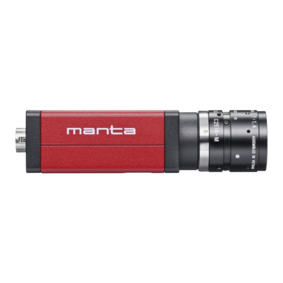 ALLIED VISION MANTA G-158B POE USER MANUAL Pdf Download | ManualsLib