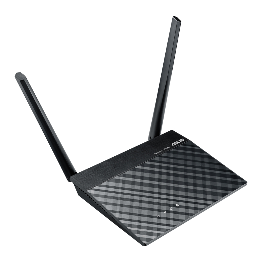 Asus RT-AC52U B1 - AC750 Dual Band 802.11ac Router Quick Start Guide ...