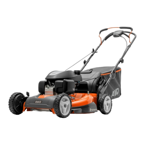 HUSQVARNA LC 356AWD INSTRUCTION MANUAL Pdf Download | ManualsLib