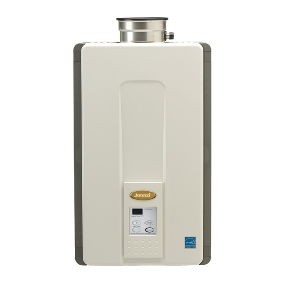 JACUZZI J-SN180W INSTALLATION AND OPERATION MANUAL Pdf Download ...