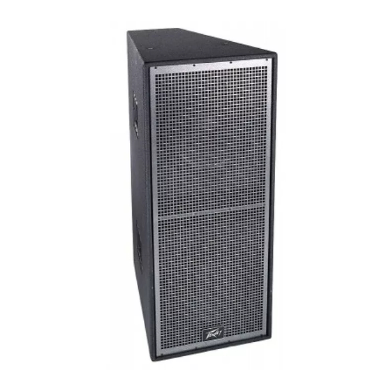 PEAVEY QW-215 SPECIFICATIONS Pdf Download | ManualsLib