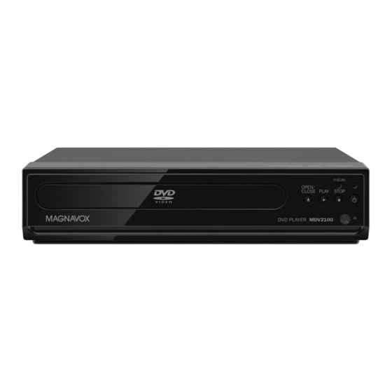 MAGNAVOX MDV2100 SPECIFICATIONS Pdf Download | ManualsLib