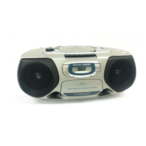 PHILIPS/MAGNAVOX AZ1020 SPECIFICATIONS Pdf Download | ManualsLib