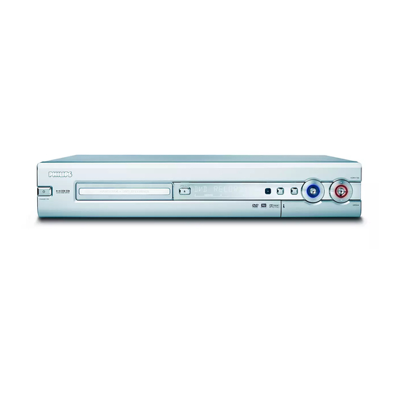 PHILIPS HDRW720 SPECIFICATIONS Pdf Download | ManualsLib