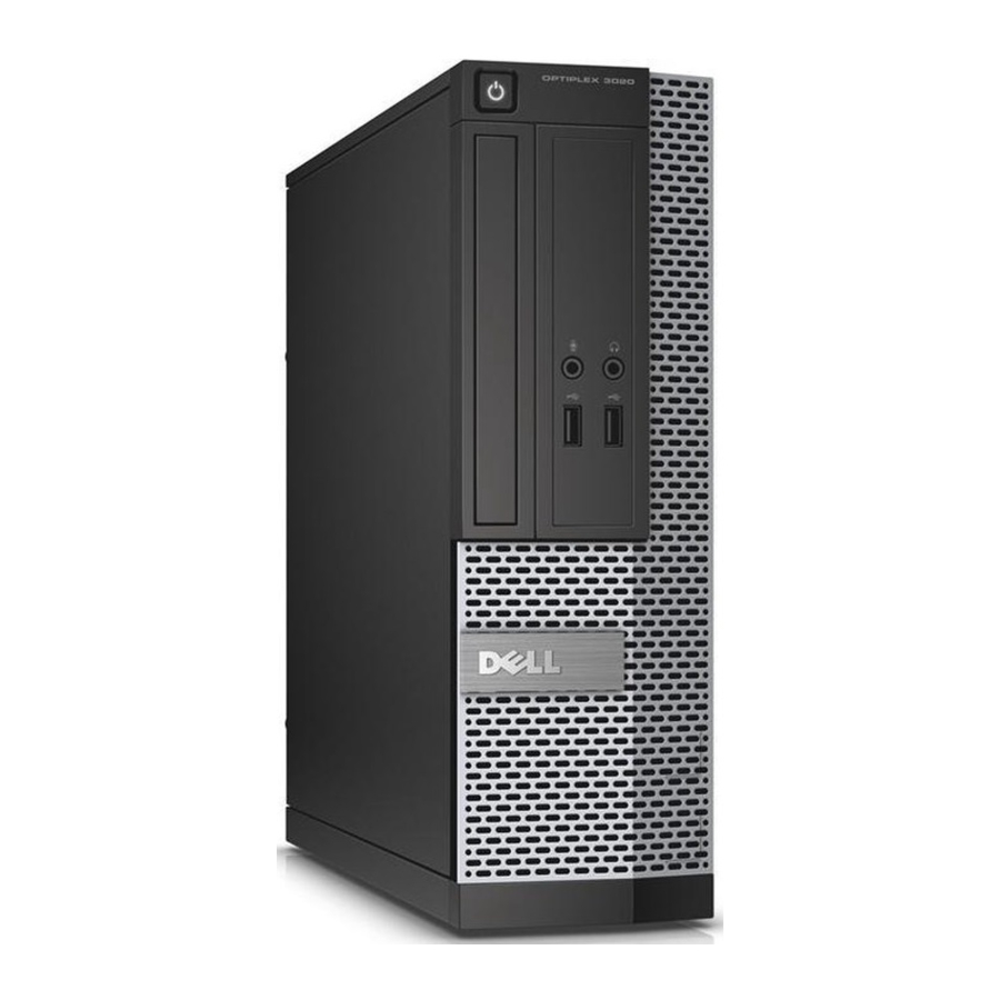 Dell OPTIPLEX 3020 D15M, D08S Quick Start Guide | ManualsLib