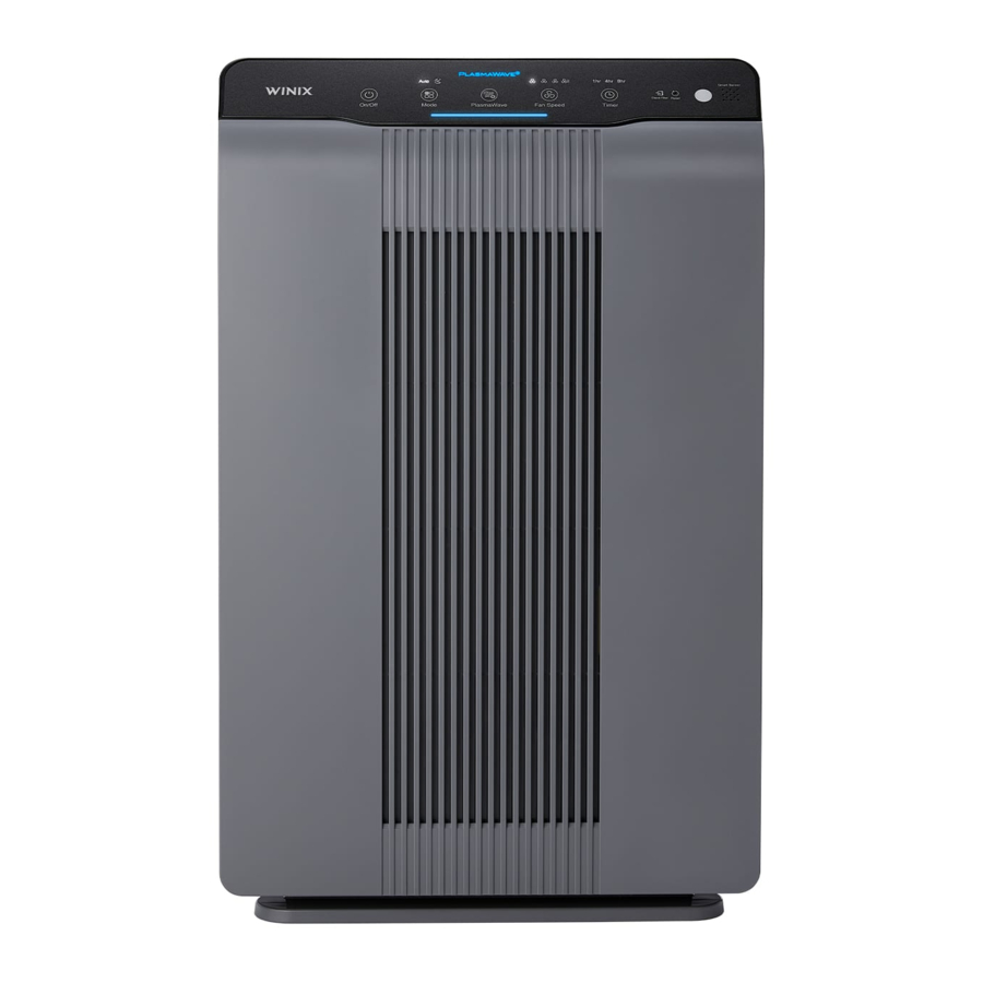 Winix 5300-2 - Air Purifier with PlasmaWave Manual | ManualsLib