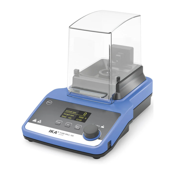 IKA MT 40 MANUAL Pdf Download | ManualsLib