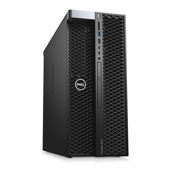 DELL PRECISION 5820 TOWER INSTALLATION MANUAL Pdf Download | ManualsLib