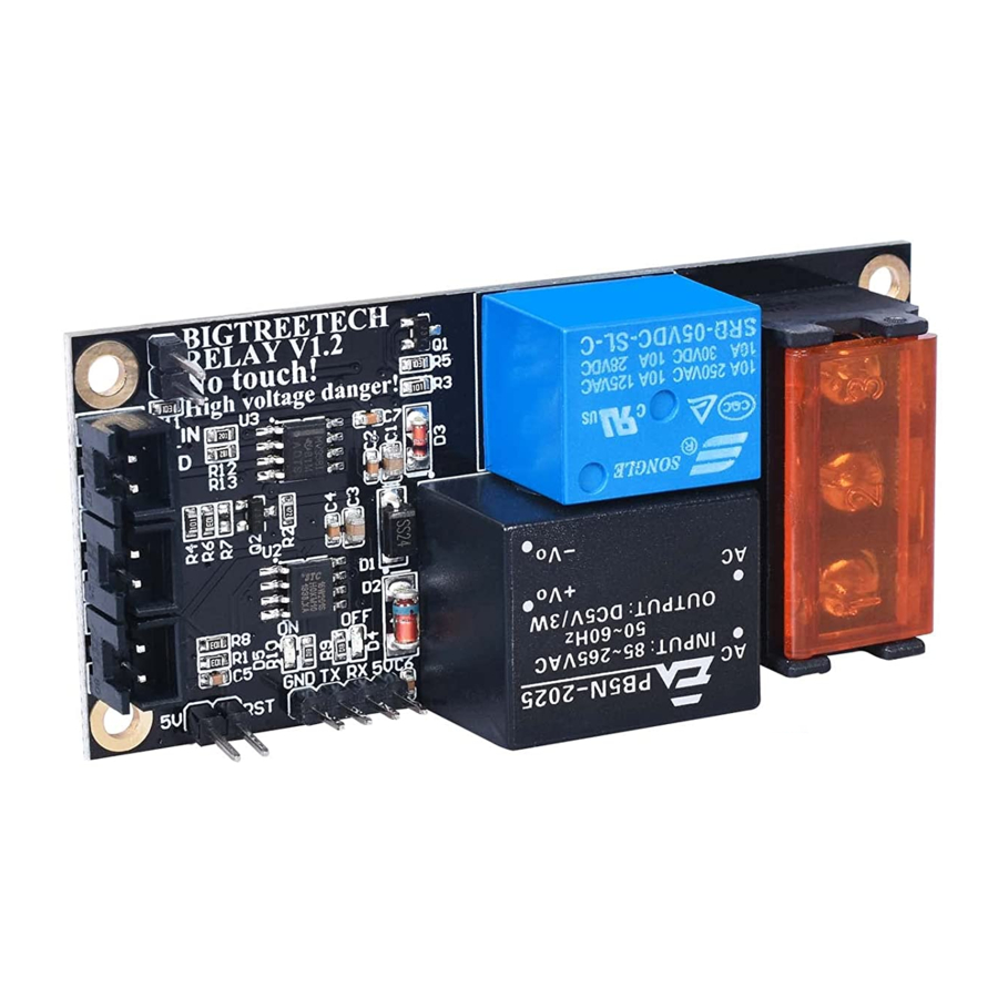 BIGTREETECH Relay V1.2 - Shutdown Module Manual | ManualsLib