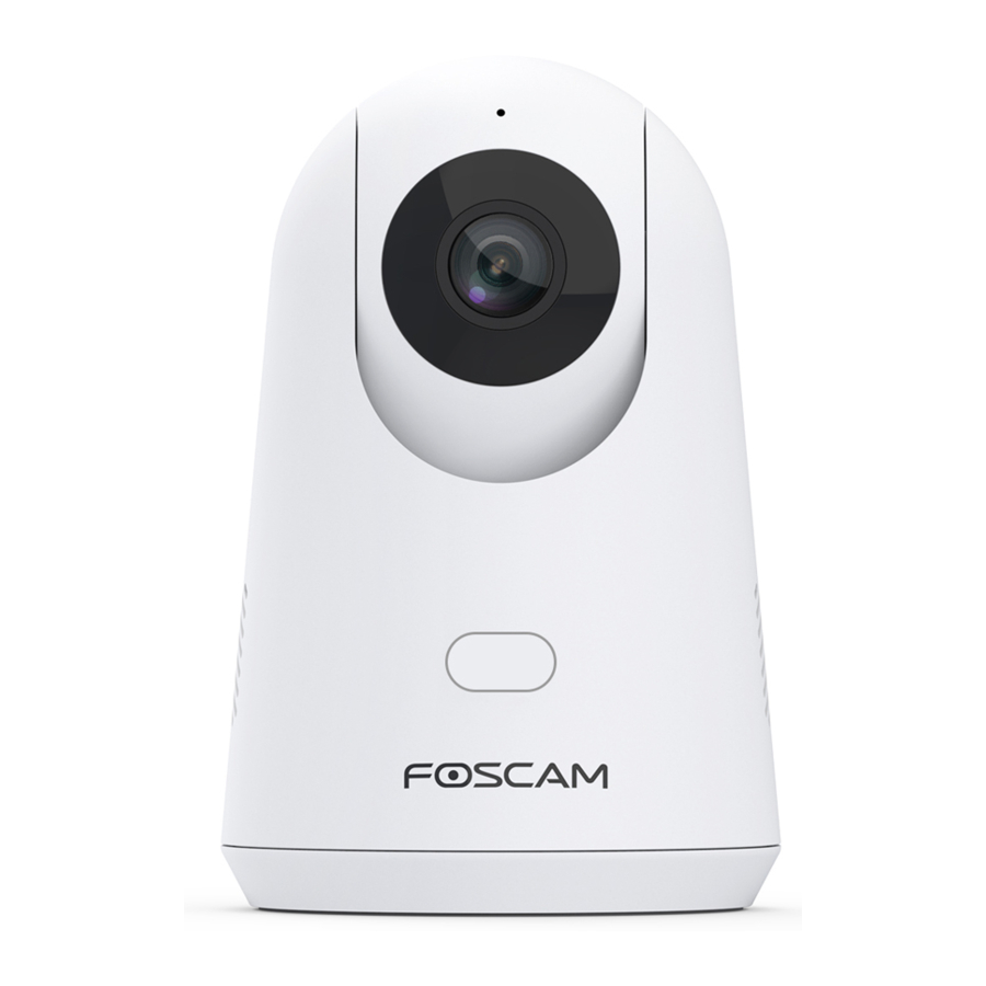 Foscam X2 - Indoor FHD IP Security Camera Quick Setup Guide | ManualsLib