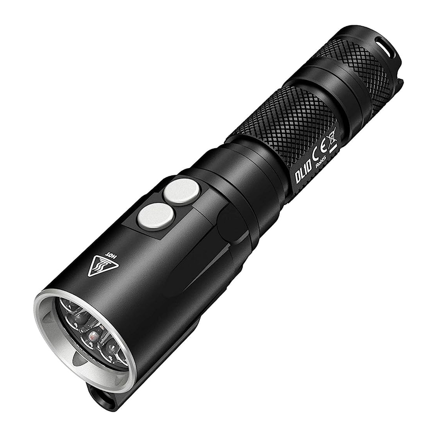 Nitecore DL10 - Diving Light Manual | ManualsLib