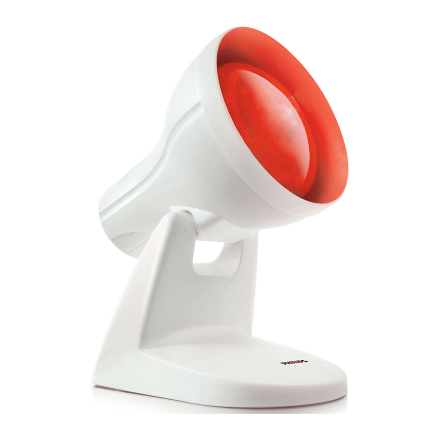 Philips InfraPhil HP3614 - Infrared Lamp Manual | ManualsLib