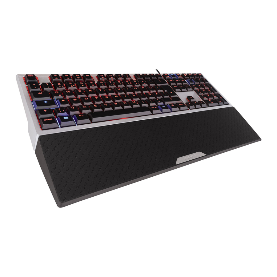 Cherry MX BOARD 6.0 RGB - RGB Illuminated Gaming Keyboard Manual ...