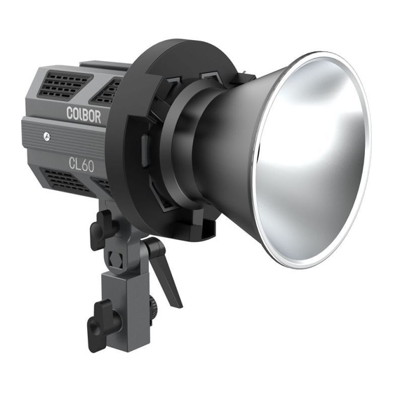 COLBOR CL60 - Video Light Manual | ManualsLib