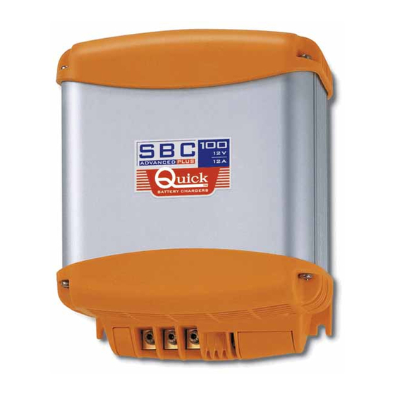 QUICK SBC 100 ADV USER MANUAL Pdf Download | ManualsLib