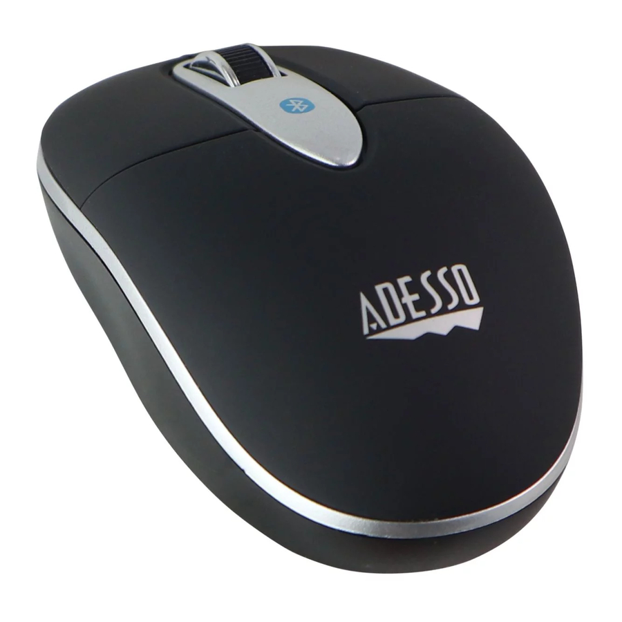 Adesso iMouse S100 - Bluetooth Mini Mouse Manual | ManualsLib