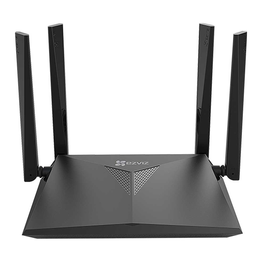 EZVIZ W3C - Wireless Dual-Band Gigabit Router Manual | ManualsLib