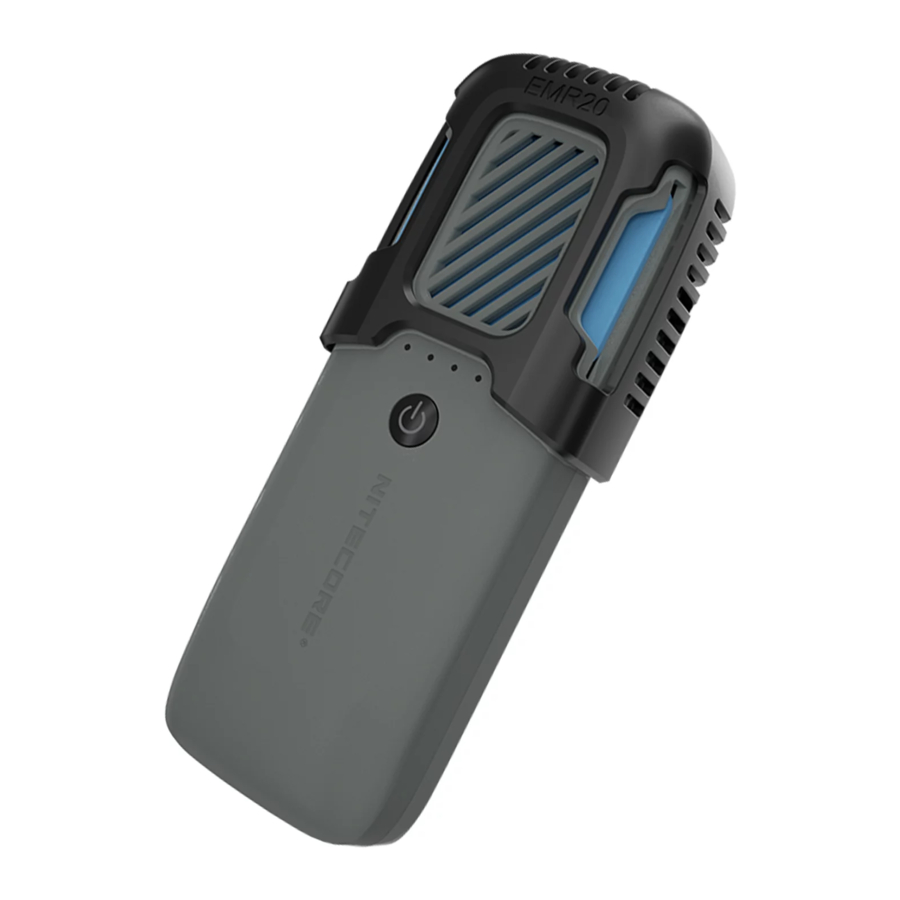 Nitecore EMR20 - Portable Electronic Multipurpose Repeller Manual ...