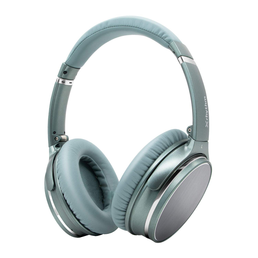 Srhythm X1 - Noise Cancelling Headphones Manual | ManualsLib