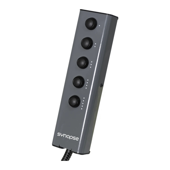 SYNAPSE WIRED 5-BUTTON SWITCH END USER MANUAL Pdf Download | ManualsLib