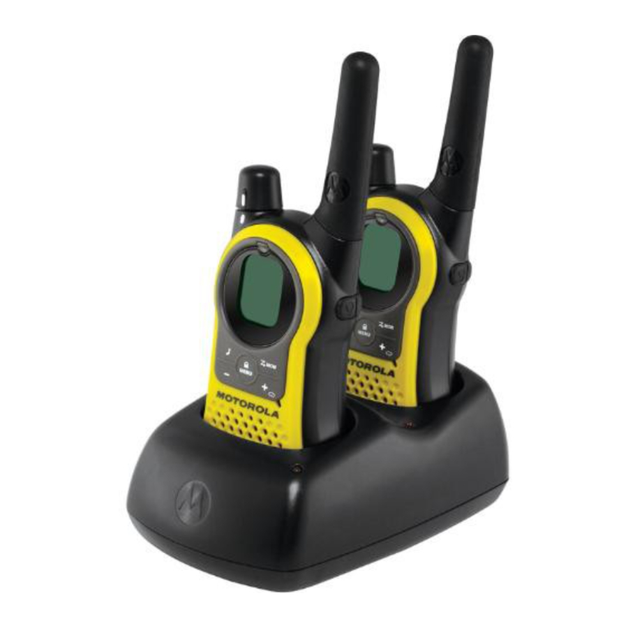 Motorola TALKABOUT MH Series - Two-Way Radio Manual | ManualsLib