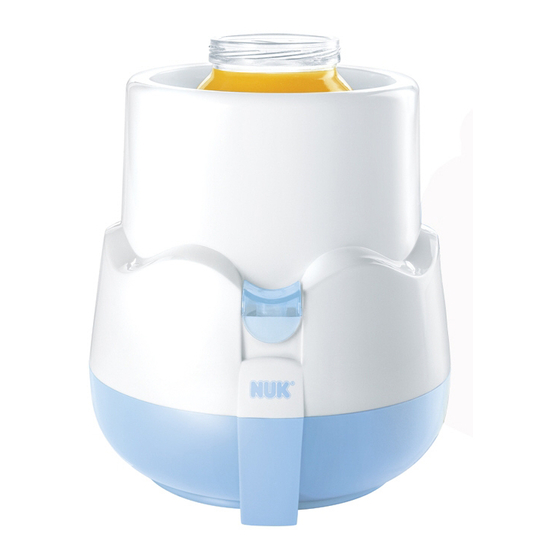 NUK THERMO RAPID 10.256.237 - Baby Food Warmer Manual | ManualsLib
