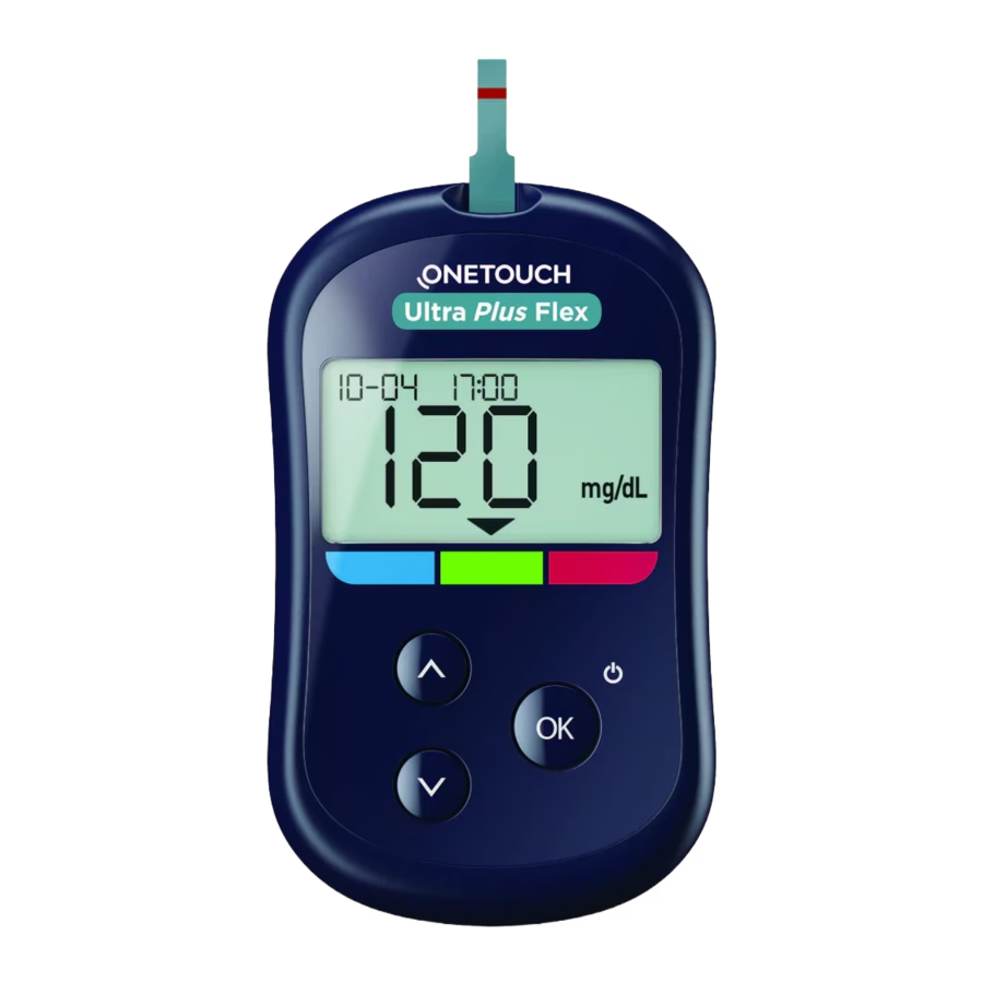 OneTouch Ultra Plus Flex - Blood Glucose Meter Quick Start Guide ...