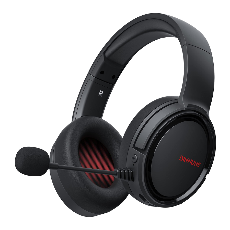 BINNUNE BW02 - Wireless Gaming Headset Manual | ManualsLib