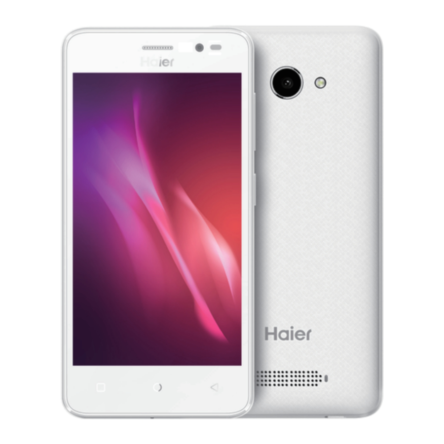 Haier G32 - Smartphone Quick Guide | ManualsLib