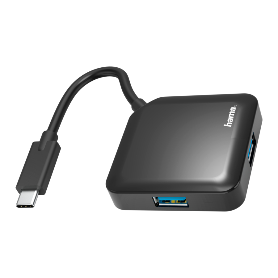 Hama USB Hub Operating Manual | ManualsLib