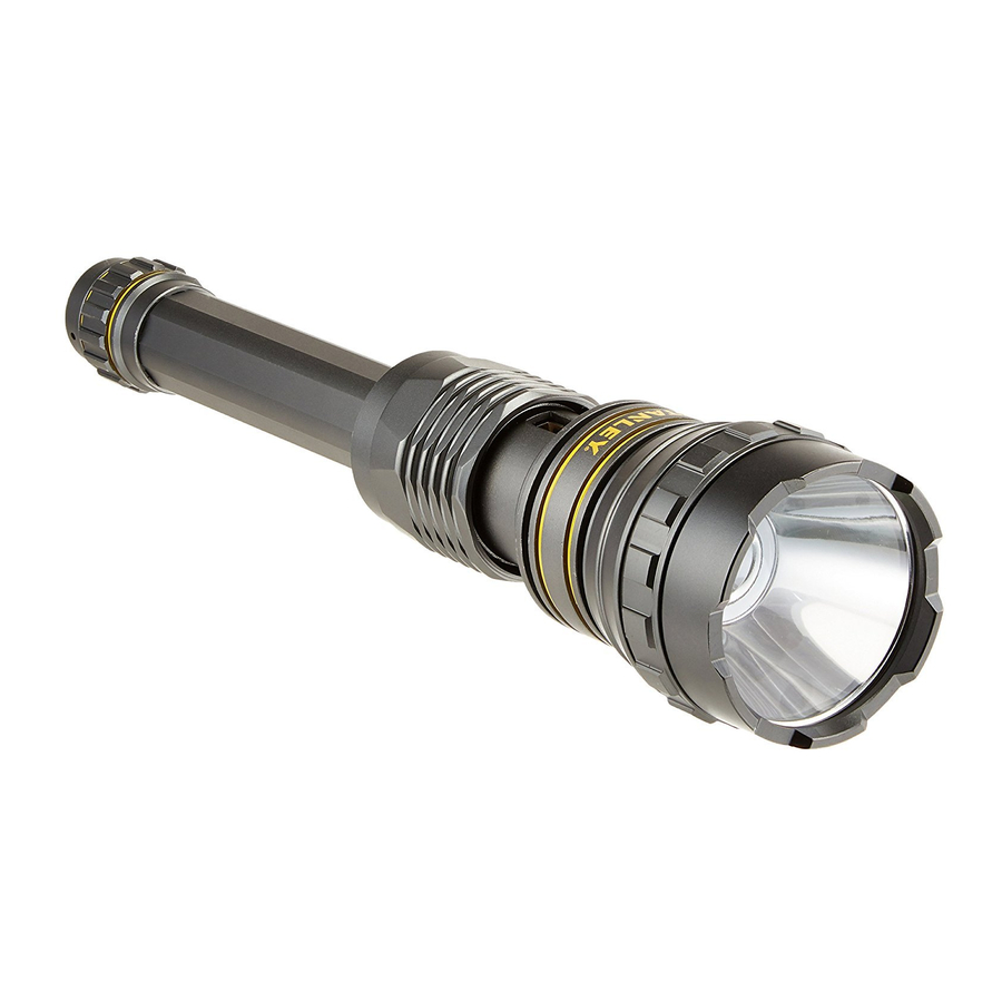 Stanley TL1KPS - 1000 Lumens High Power Flashlight Manual | ManualsLib