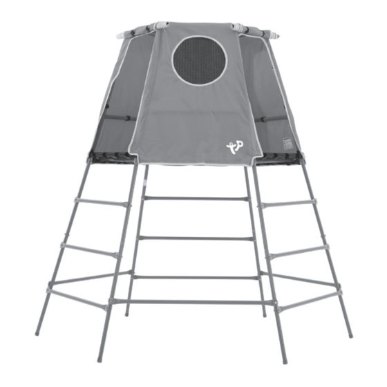 TP EXPLORER BLUE CLIMBING FRAME WITH 2 DOOR DEN TP852 INSTRUCTIONS FOR ...
