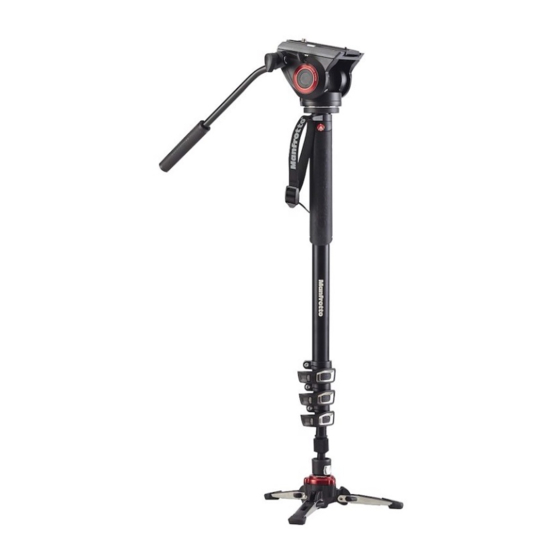 Manfrotto MVMFXPRO2W - Monopod Manual | ManualsLib