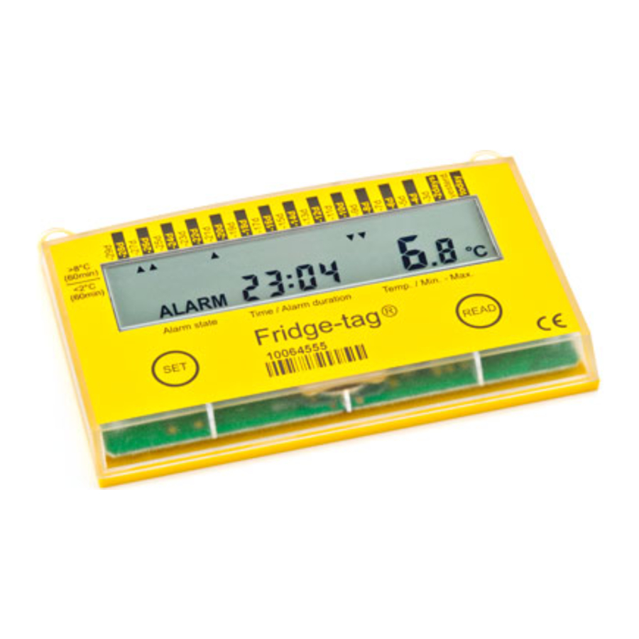Berlinger Fridge tag - Temperature Data Logger Manual | ManualsLib