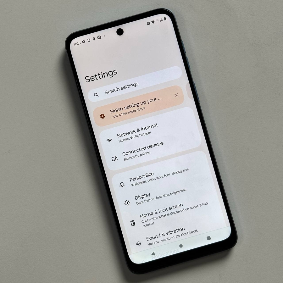 How to Adjust Ringtone Volume on Motorola Moto G54 5G | ManualsLib