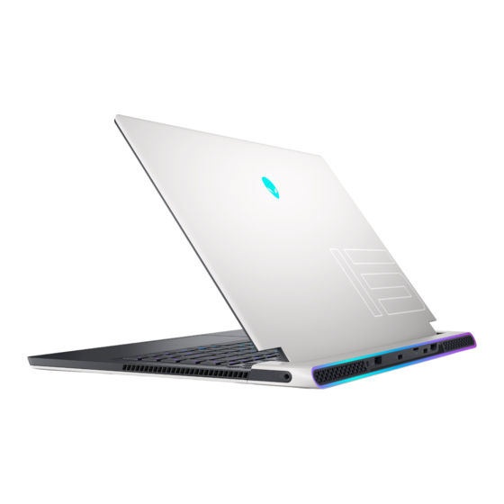 ALIENWARE X15 R2 SETUP AND SPECIFICATIONS Pdf Download | ManualsLib
