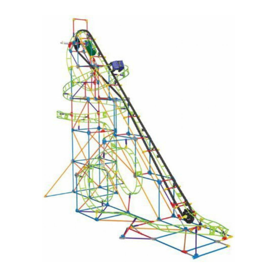 K'NEX SUPER CYCLONE COASTER 51957 ASSEMBLY INSTRUCTIONS MANUAL Pdf ...
