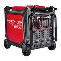 Predator 9500 Watt, 59188 - SUPER QUIET Inverter Generator Manual ...