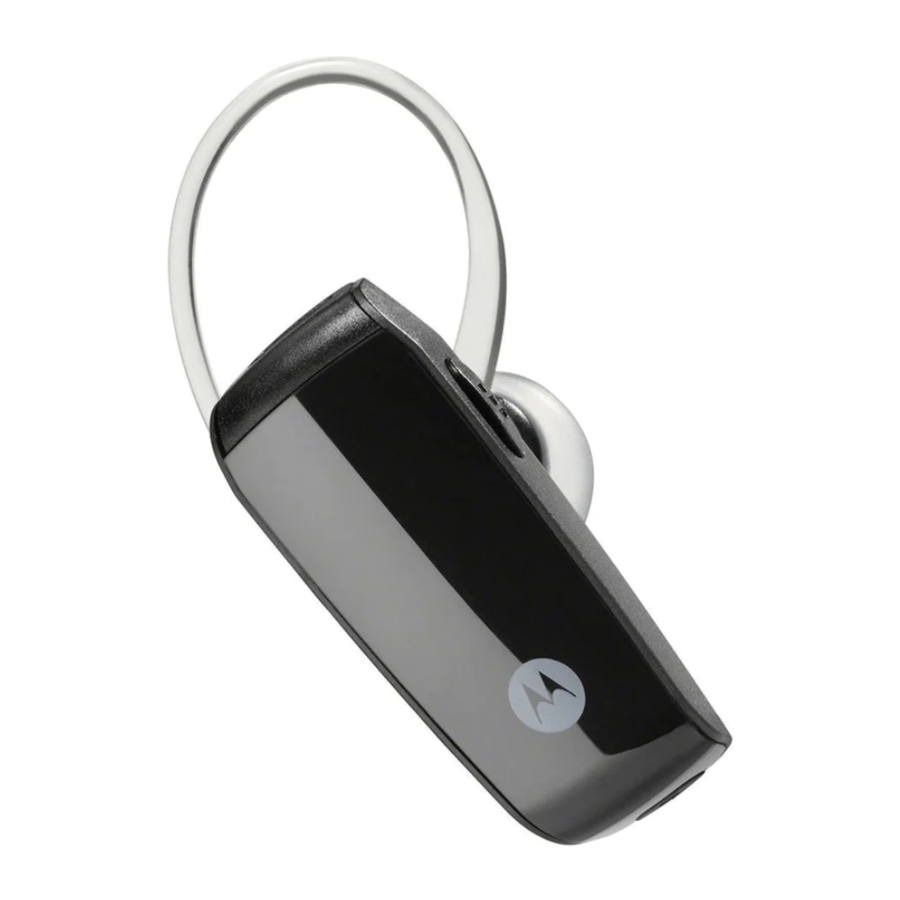 Motorola HK255-S - Bluetooth Headset Quick Start Guide | ManualsLib