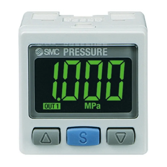 SMC ZSE30A, ZSE30AF, ISE30A Series - Digital Pressure Switch Instruction Manual | ManualsLib