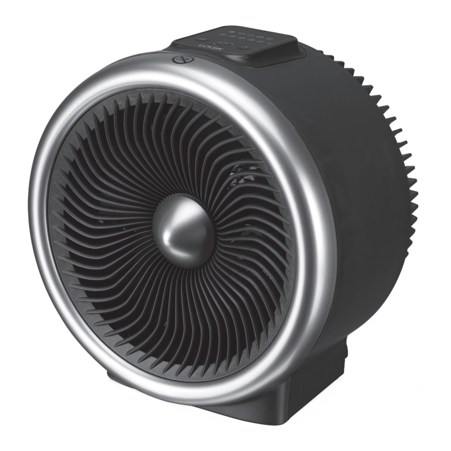Logik L20TFH19 - Hot And Cool Fan Heater Manual | ManualsLib