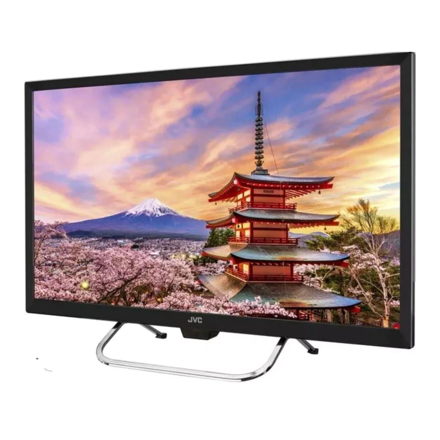 JVC LT-24C490, LT-32C490, LT-32C491 - 24"/32" LED HD TV Quick Start ...