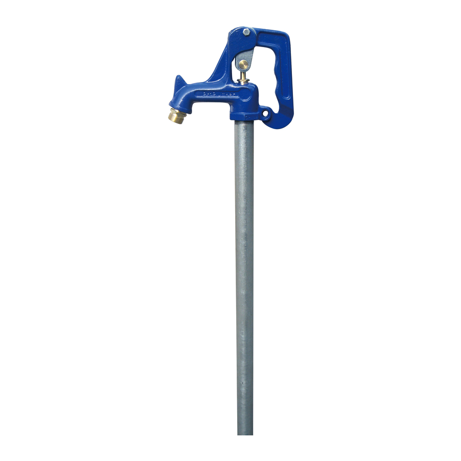 ProPlumber FROST PROOF SERIES - Yard Hydrant Installation Manual ...