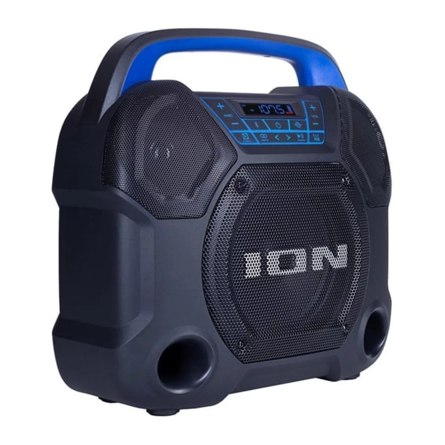 Ion EXPLORER EXPRESS - Enabled Speaker Manual | ManualsLib