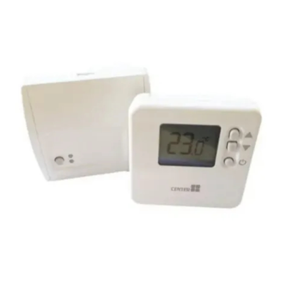 Center EHE0200364, 340009 - RF Thermostat Installation Guide | ManualsLib