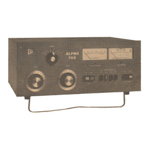 EHRHORN TECHNOLOGICAL OPERATIONS ALPHA 76A OPERATING AND TECHNICAL ...