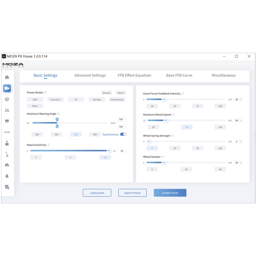 How to Use Moza Pit House for Advanced R12 Settings | ManualsLib