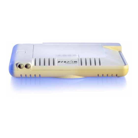 PROXIM ORINOCO AP-4000M SPECIFICATIONS Pdf Download | ManualsLib