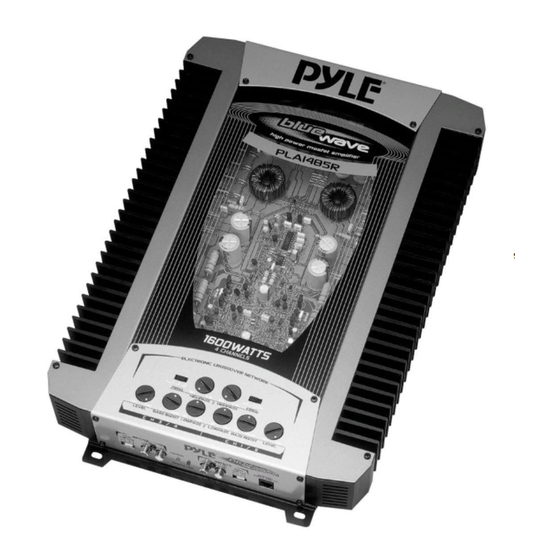 PYLE PLA1485R USER MANUAL Pdf Download | ManualsLib